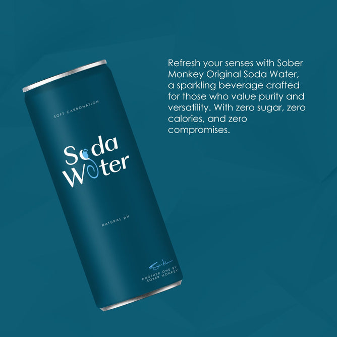 Sober Monkey | Original Soda Water | Natural pH | 250ml